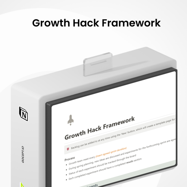 Notion Templates & Workspaces - GOCEPT.IO